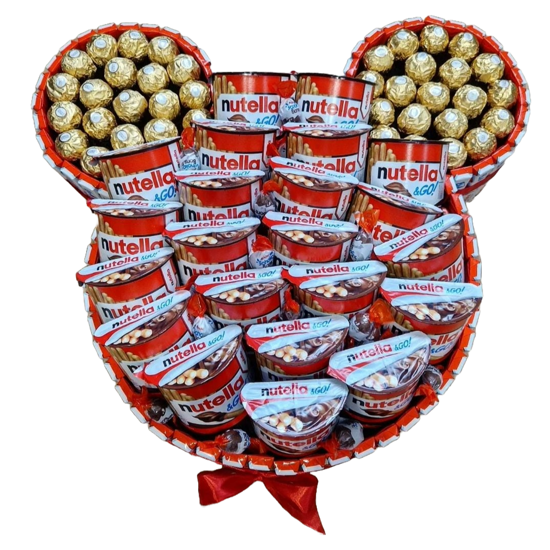 Mickey Mouse Maxi din praline de ciocolata prestige - CadouDulce.Ro